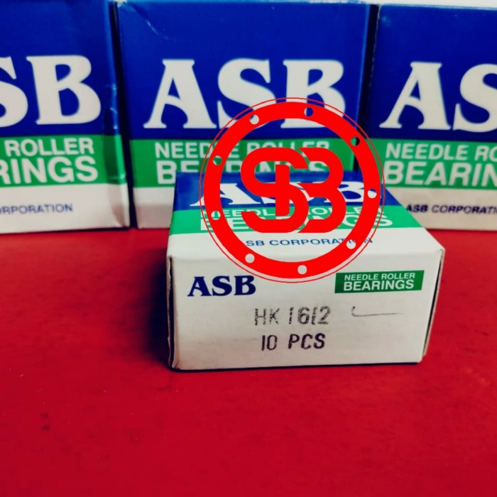 Bamboo BEARING HK 1612 ASB NEEDLE ROLLER BEARING (16MM X 22MM X 12MM ...