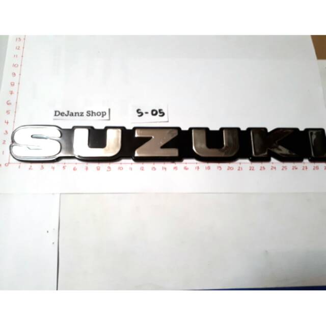 Emblems - Writing - Stickers - Stickers - SUZUKI Logo. Carry. Universal ...