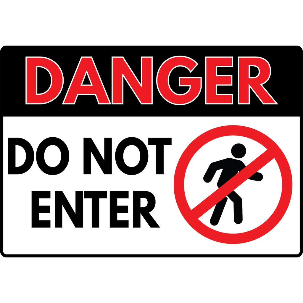 Restricted Area Signs, No Entry, Authorized Personnel Only, No ...
