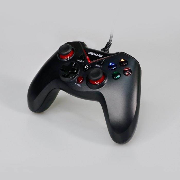 Latest Rexus Pro Gaming Gamepad GX2 - Black | Shopee Philippines