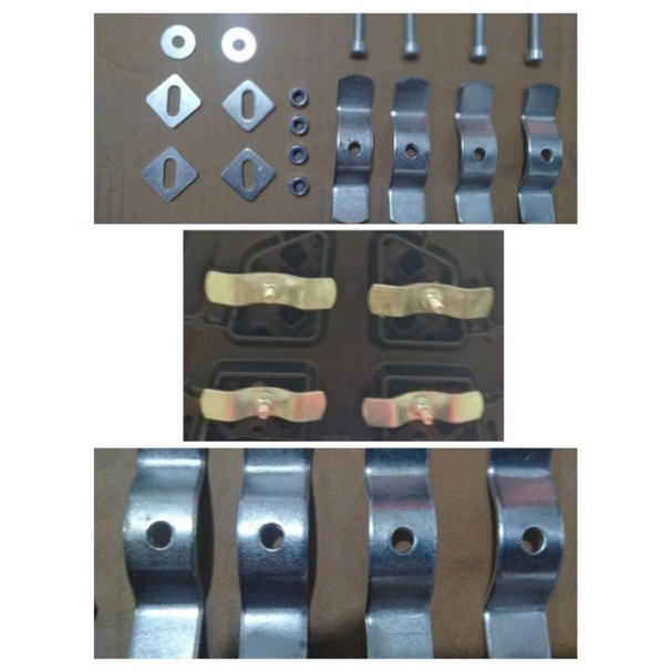 STAINLESS BOLTS FOR MOTORCYCLE TOP BOX BASE PLATE UNIVERSAL STAINLESS ...