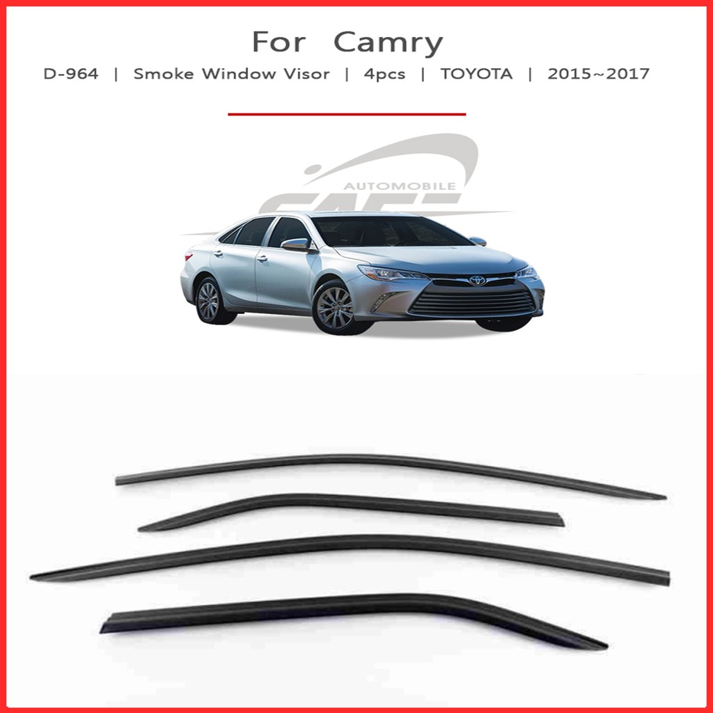 2015-2017 Toyota New Camry [Korea Made]Rain Visor, Rain gutter, Door ...