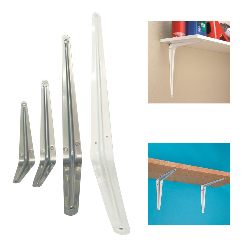 COD DVX 2pcs Wall Mounted L Shape / L-shape Shelf Support Bracket Heavy ...