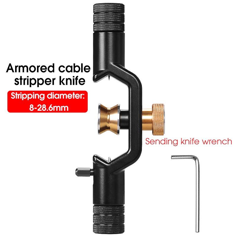 3pcs Armored cable stripper longitudinal transverse cable opener ...