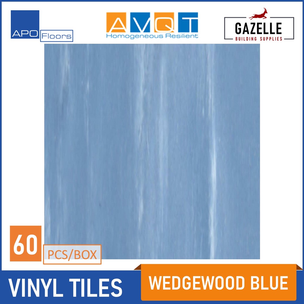 Apo Floor Vinyl Tiles AVQT (18 Colors Available) 1.3mm 60pcs / Box 11 ...