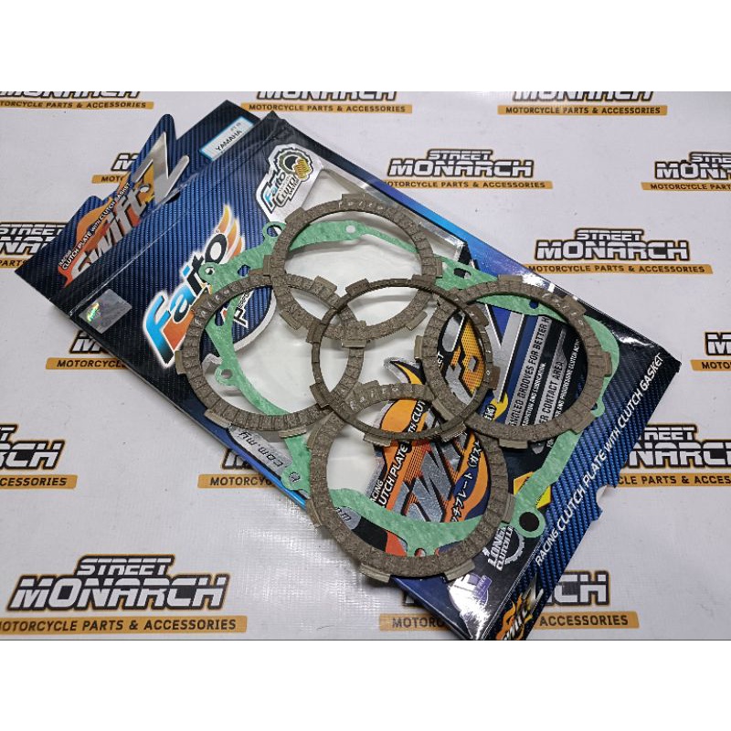 FAITO RACING CLUTCH LINING SET 5PCS(1 SMALL/4 BIG) FOR SNIPER135 ...