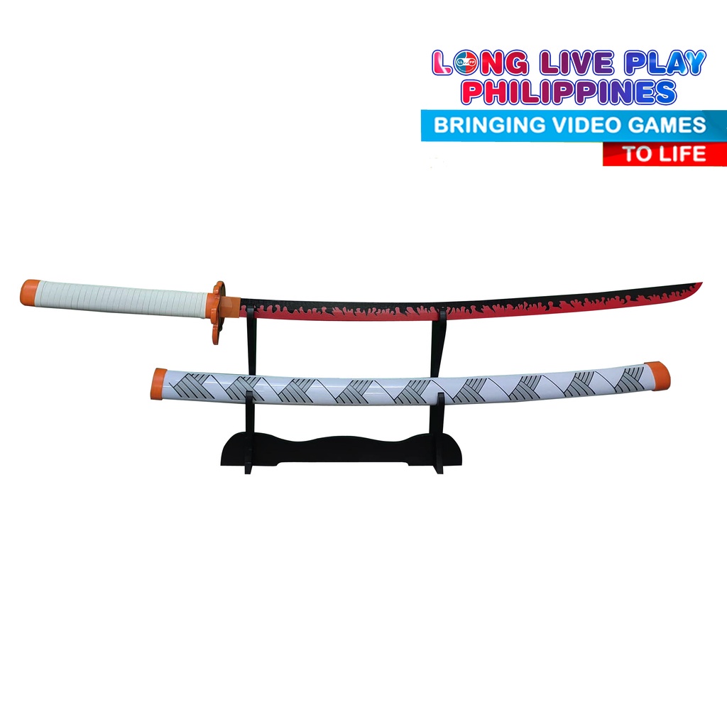 Rengoku Nichirin Demon Slayer Cosplay Prop Sword Kimetsu No Yaiba Made ...