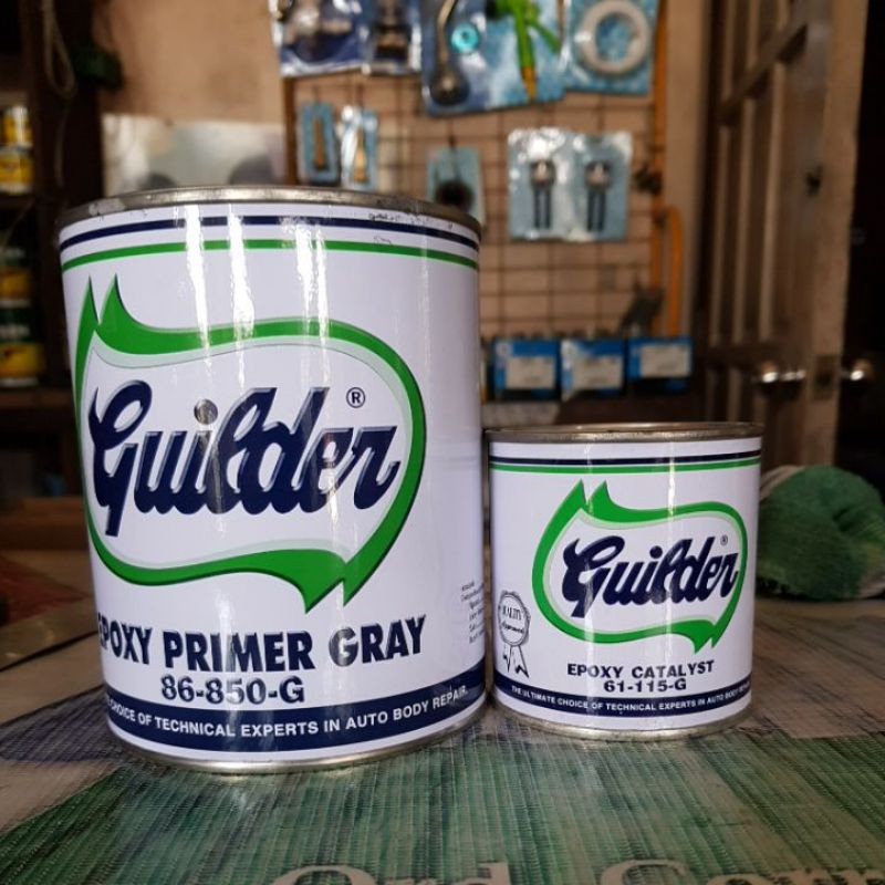 GUILDER EPOXY PRIMER WITH CATALYST 1 Gallon | Shopee Philippines