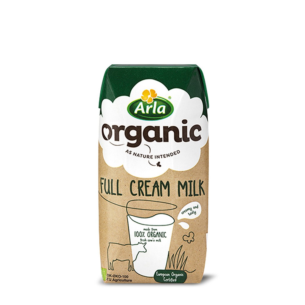 Arla Organic Full Cream Milk 200ml | Shopee Philippines