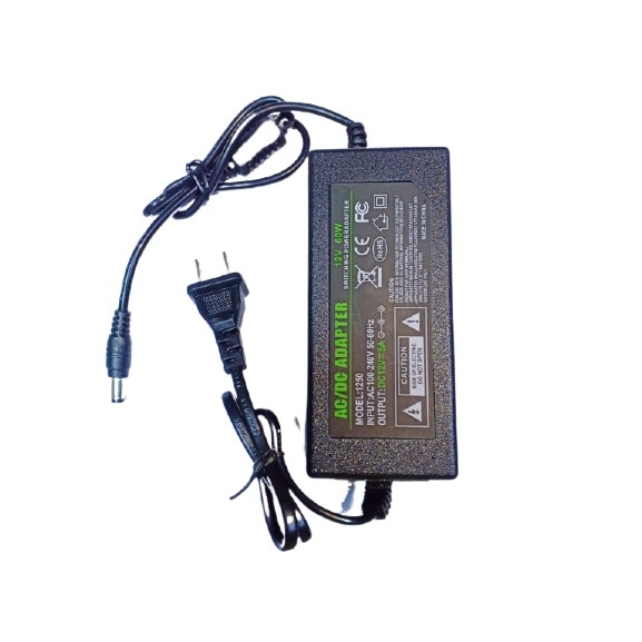Allan 12V5A SWITCHING POWER ADAPTER AC/DC ADAPTER 1250 /INPUT AC100 ...
