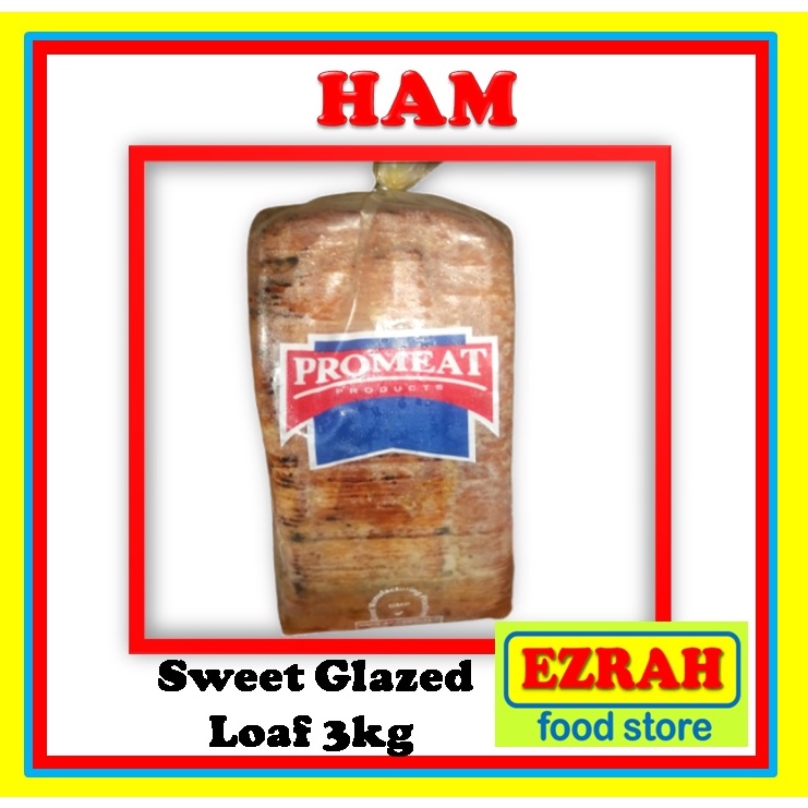 Promeat Glazed Ham Loaf 3kgs/1kg | Shopee Philippines