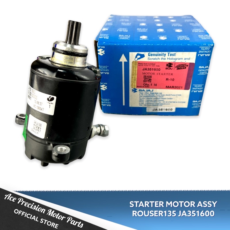 STARTER MOTOR ASSY ROUSER135/CT125/CT150 JH351603; PF351600; JA351600 ...