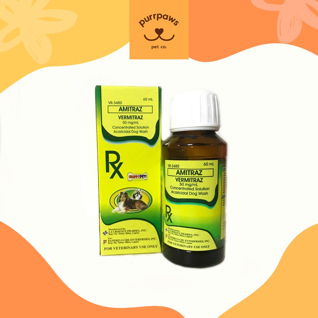 Vermitraz Amitraz Solution 60mL | Shopee Philippines