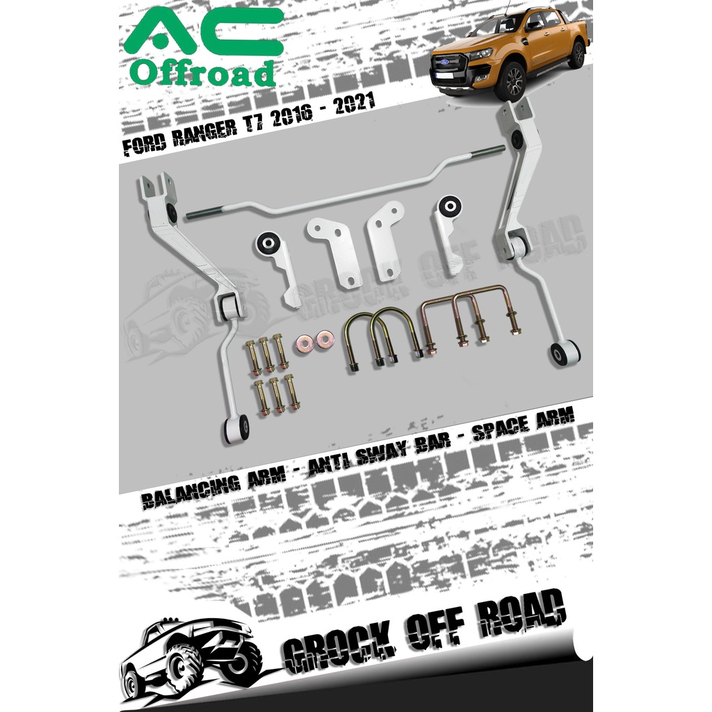 FORD RANGER T7 XLT WILDTRAK 2016-2021 OFFROAD/BALANCING ARM/REAR ...