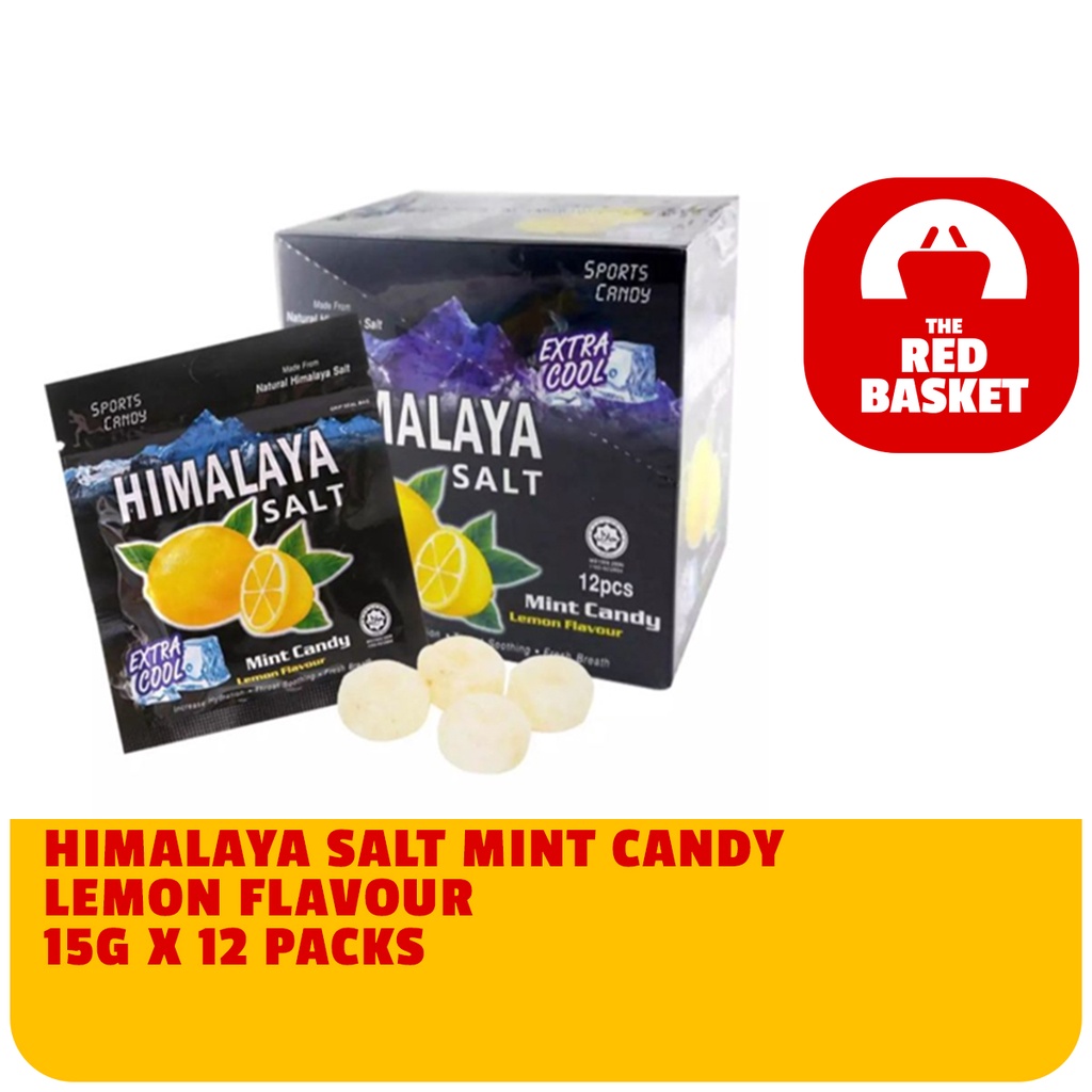 HIMALAYA SALT MINT CANDY LEMON FLAVOR 15G X 12PACKS | Shopee Philippines
