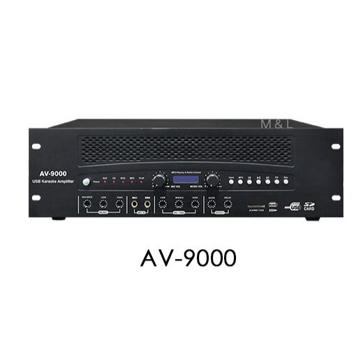 Sakura AV-9000 USB Karaoke Amplifier | Shopee Philippines