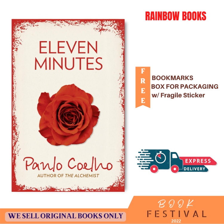 Eleven Minutes Book by Paulo Coelho (Hardcover) | Shopee Philippines