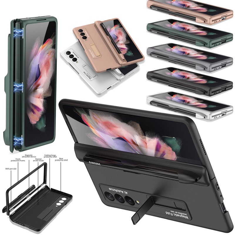 Casing Samsung Galaxy Z Fold 3 Phone case Fold 2 cover W21 W22 cases ...