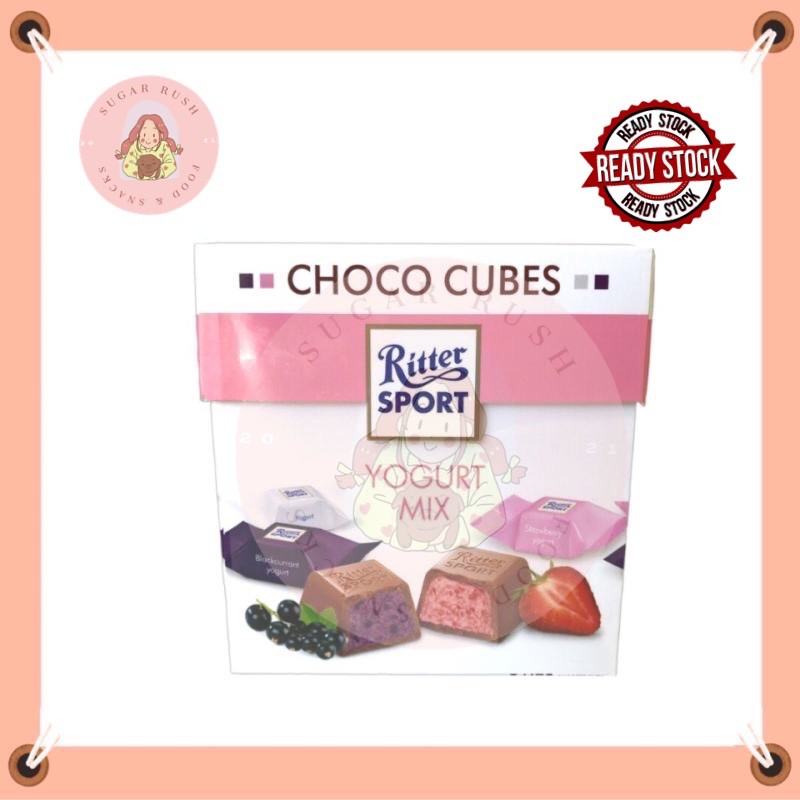 Ritter Sport Choco Cubes Yogurt Mix Box 176g Chocolate | Shopee Philippines