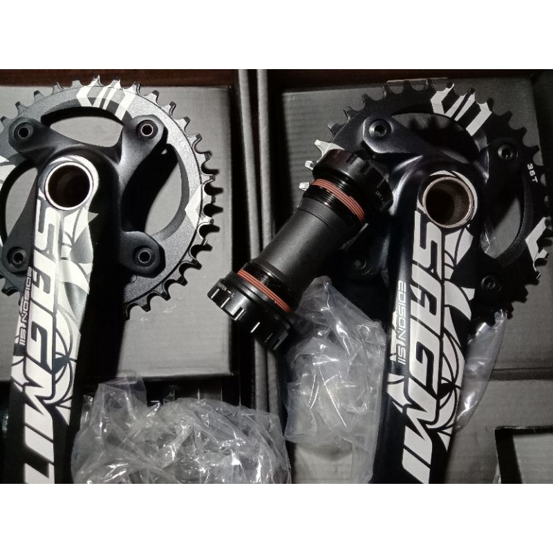 sagmit edison crank 1x 34teeth | Shopee Philippines