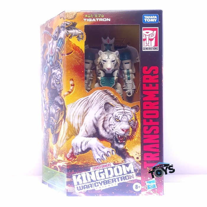 Tigatron Transformers War for Cybertron Kingdom Voyager WFC-K35 ...