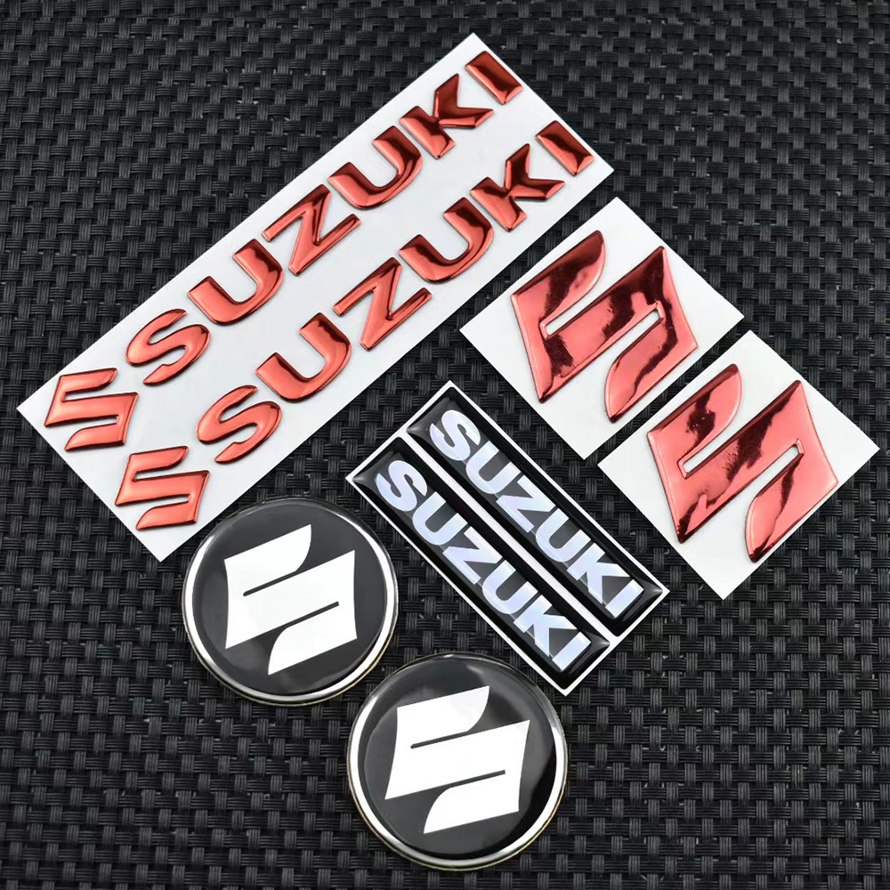 3D Motorcycle Stickers Decals S Logo For Suzuki Stickers Gsx 600 750 ...