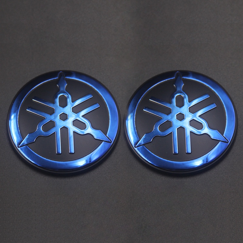 Yamaha Logo Emblem For Motorcycle Tmax Xmax Nmax Plating Chrome ABS ...