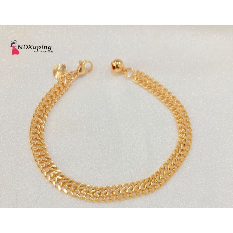 Adult Xuping Stacked Chain Bracelet N26072202 | Shopee Philippines