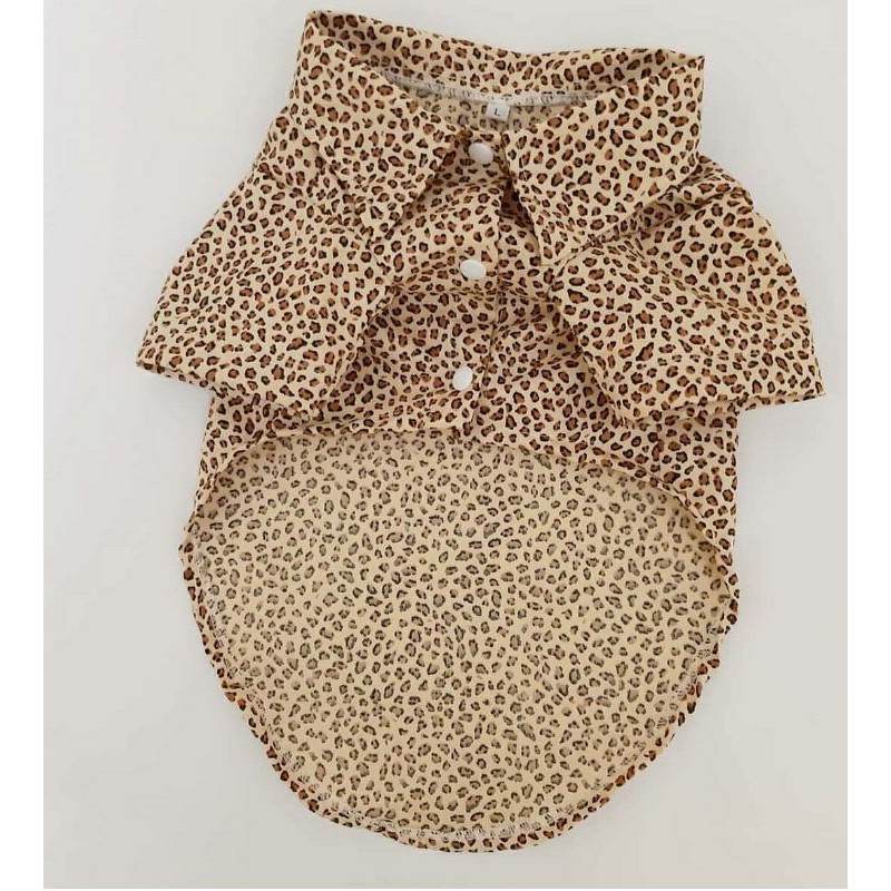 KEMEJA Tiger Print Dog Cat Shirt | Shopee Philippines