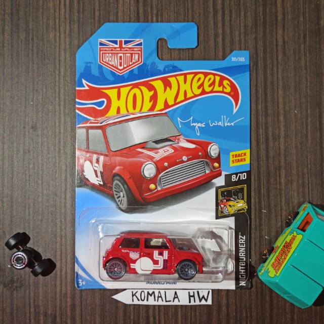 MERAH Hot Wheels Morris Mini Red Blue Urban Outlaw Choose Your Own Color | Shopee Philippines