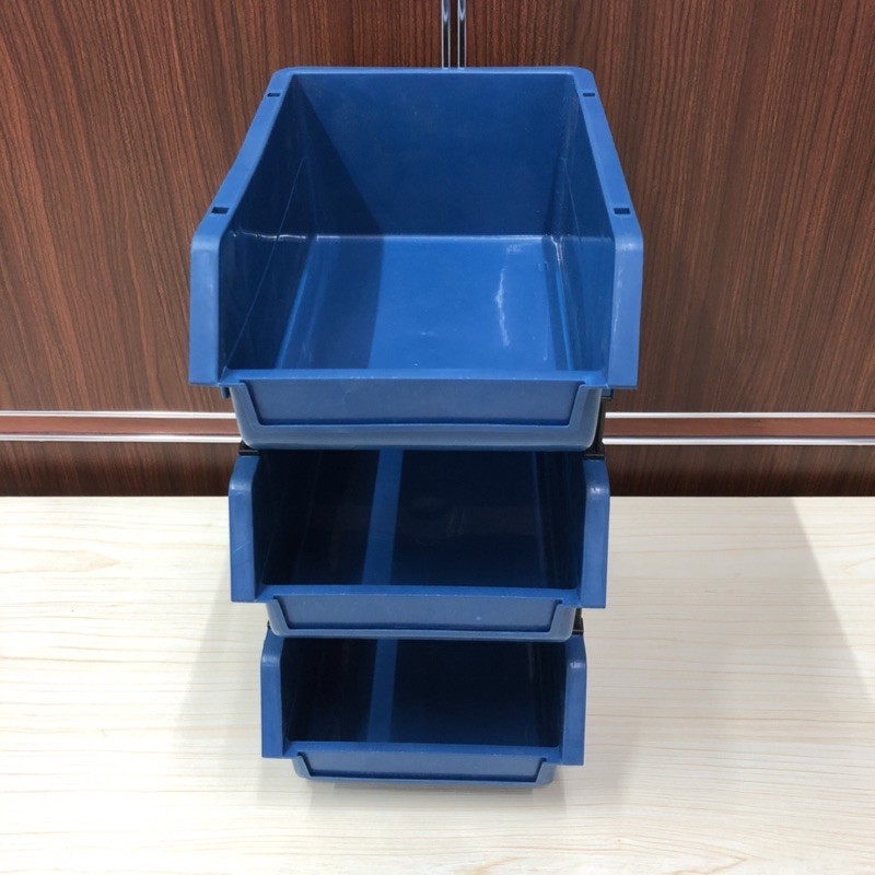 UD 3PCS Medium Stackable Bin Boxes Storage Organizer Supplies Tools ...