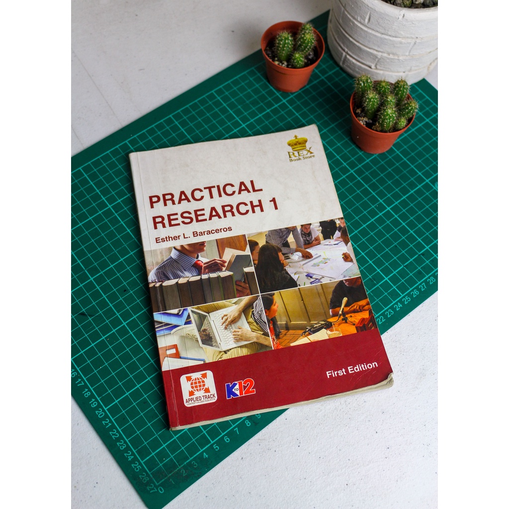 SHS BOOKS PRACTICAL RESEARCH 1 REX PUBLISHING KTO12 TEXTBOOK | Shopee ...
