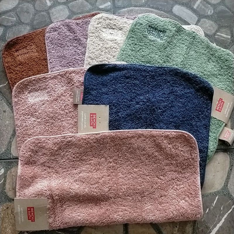 Original Bench Face Towel 13x12" or 9x9.5" per piece | Shopee Philippines
