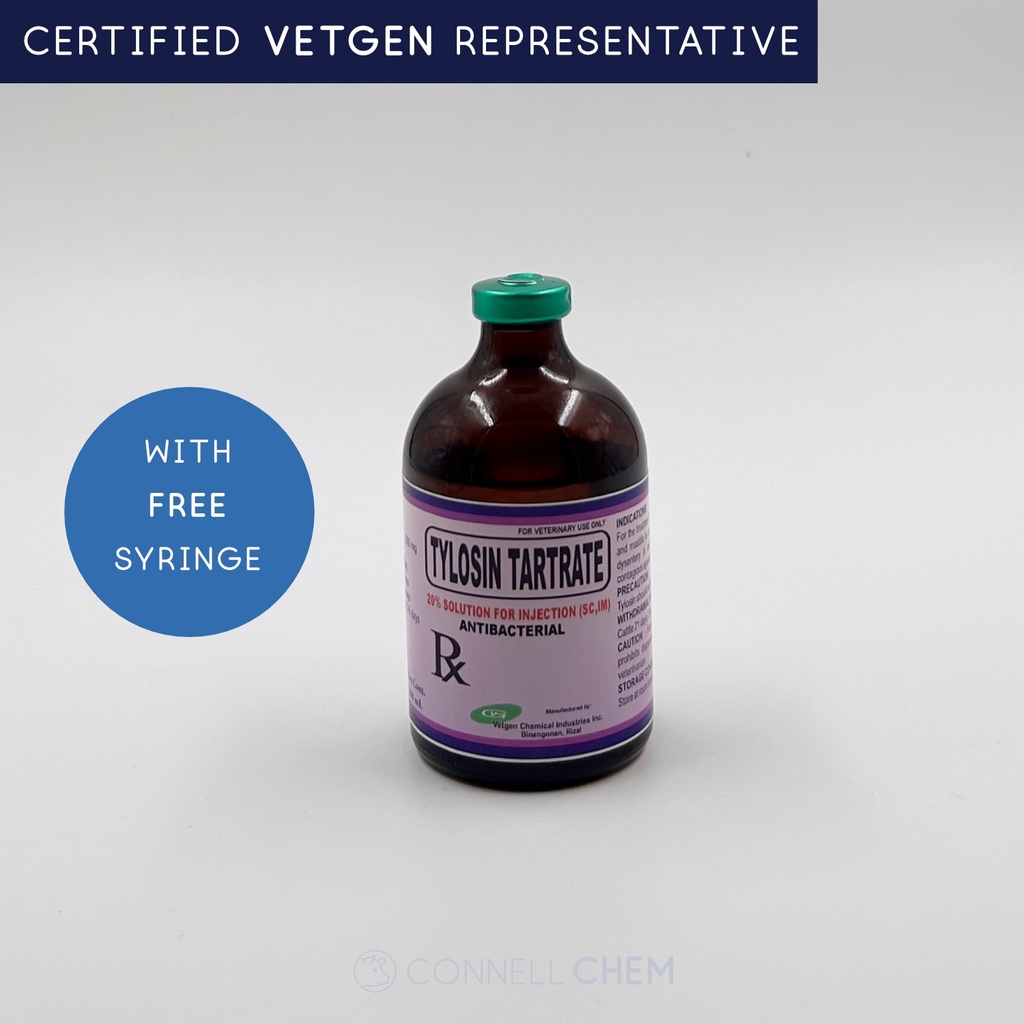 Tylosin 20% Antibacterial for Animals | Injectable | Vet Product ...