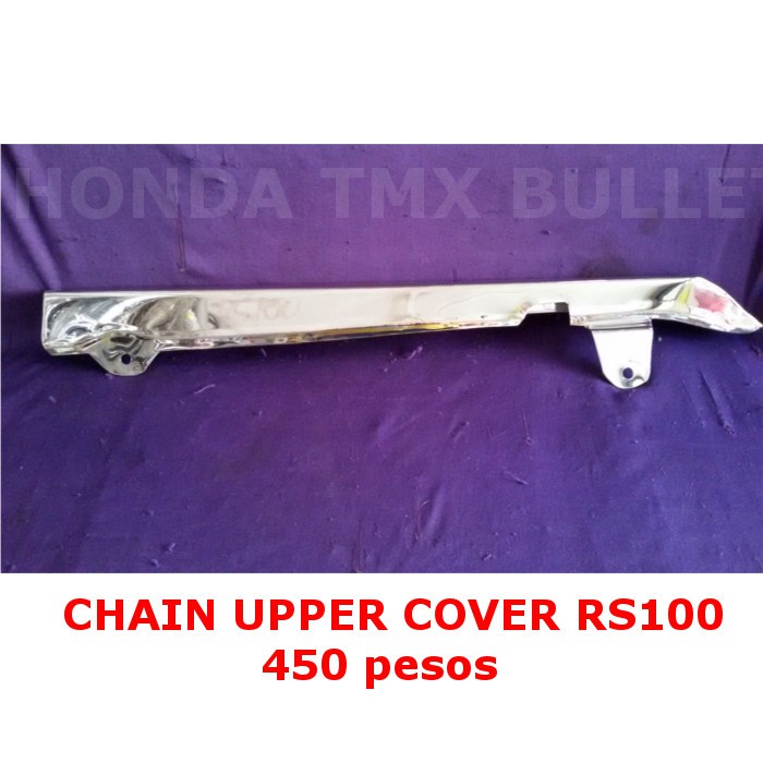 Yamaha RS100 Chain Cover Upper Stainless | Shopee Philippines