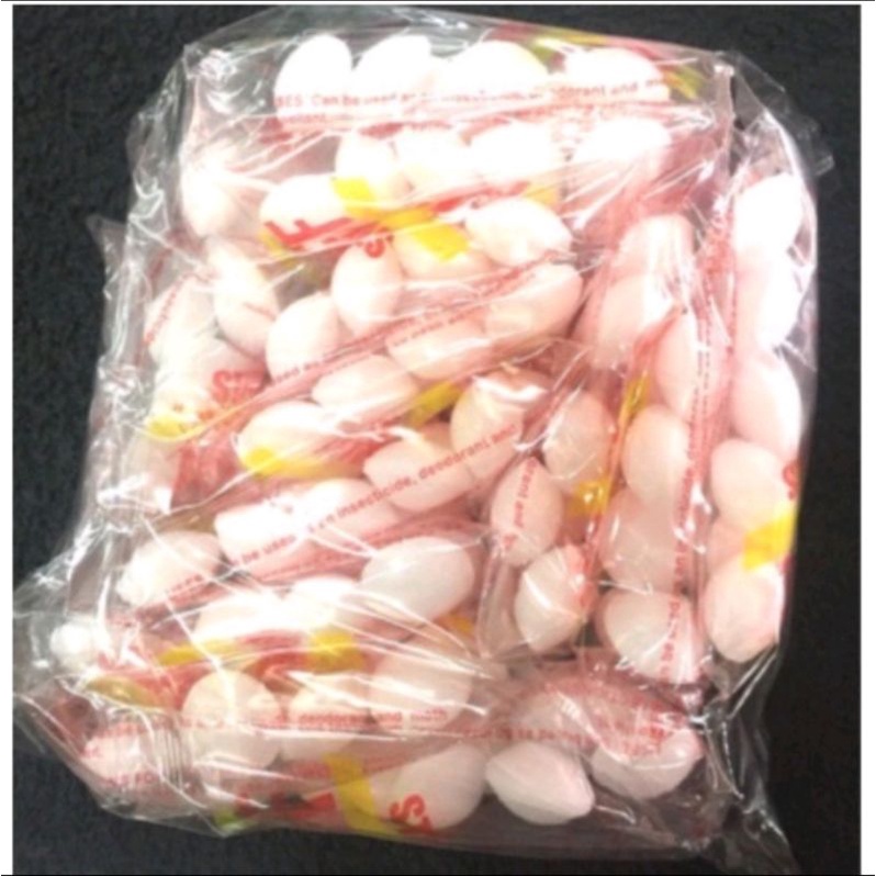 1 pack napthalene balls/mothballs/alcampor 12 sachet in 1 pack | Shopee ...