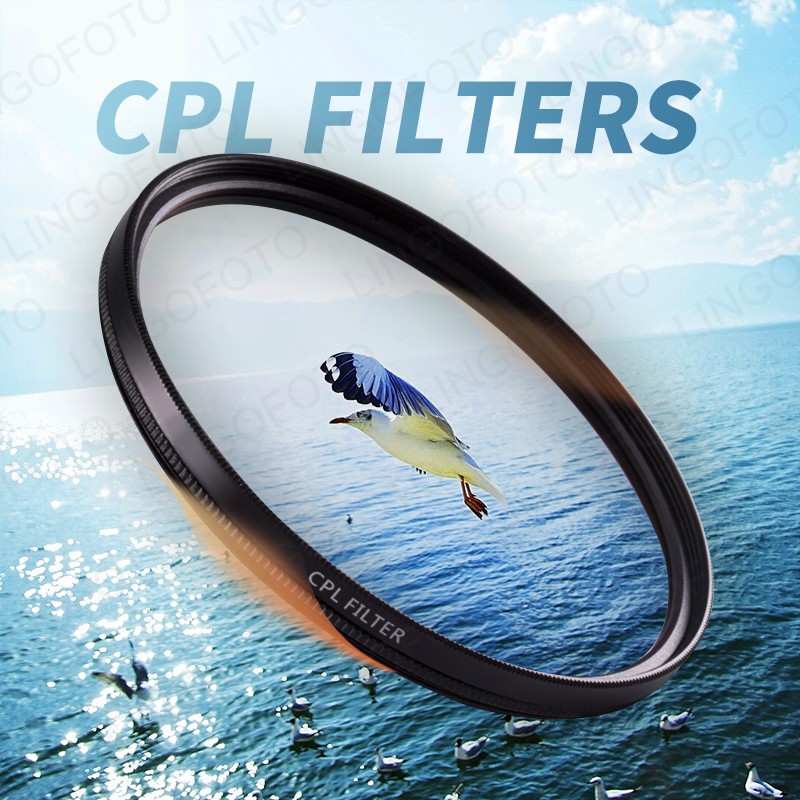 CIR-PL CPL Circular Polarizing Filter Lenses For Digital Single Lens ...