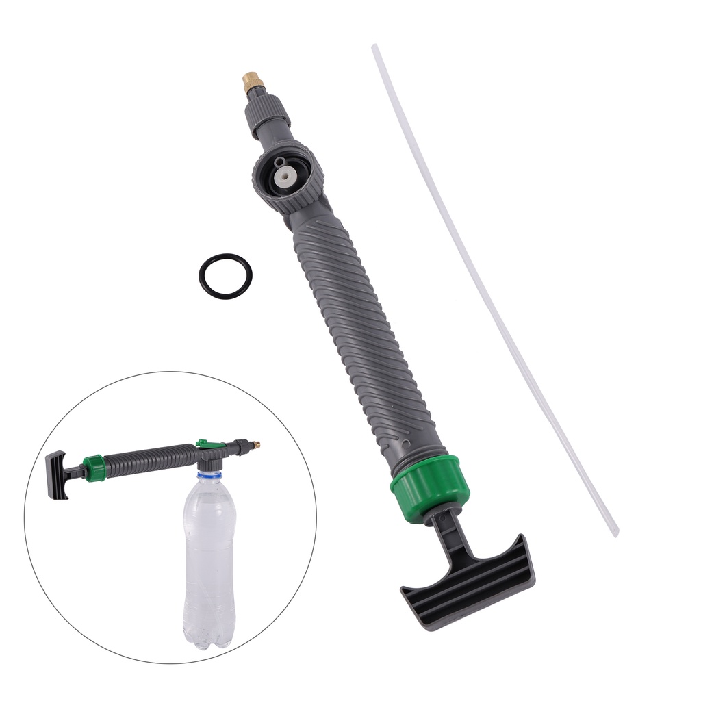 1PCS Manual High Pressure Air Pump Sprayer Adjustable Drink Bottle ...