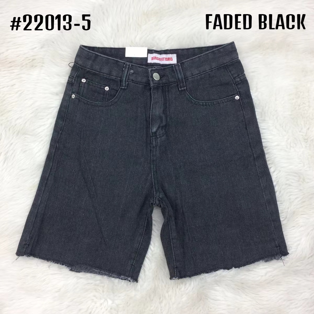 High waist Denim Bermuda Short Tokong Short Size:S-3XL | Shopee Philippines