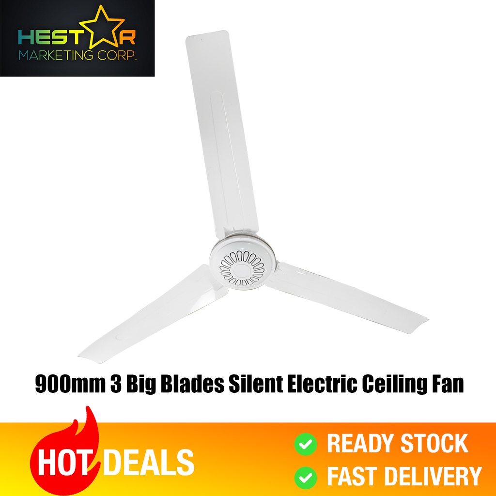 Hai Vision #900-3 Ceiling Fan with 3 Blades white Color Big Ceiling Fan ...
