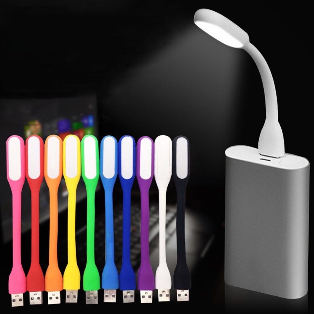 Mini Creative USB LED Flexible Foldable Light Power Bank 1.2W | Shopee ...