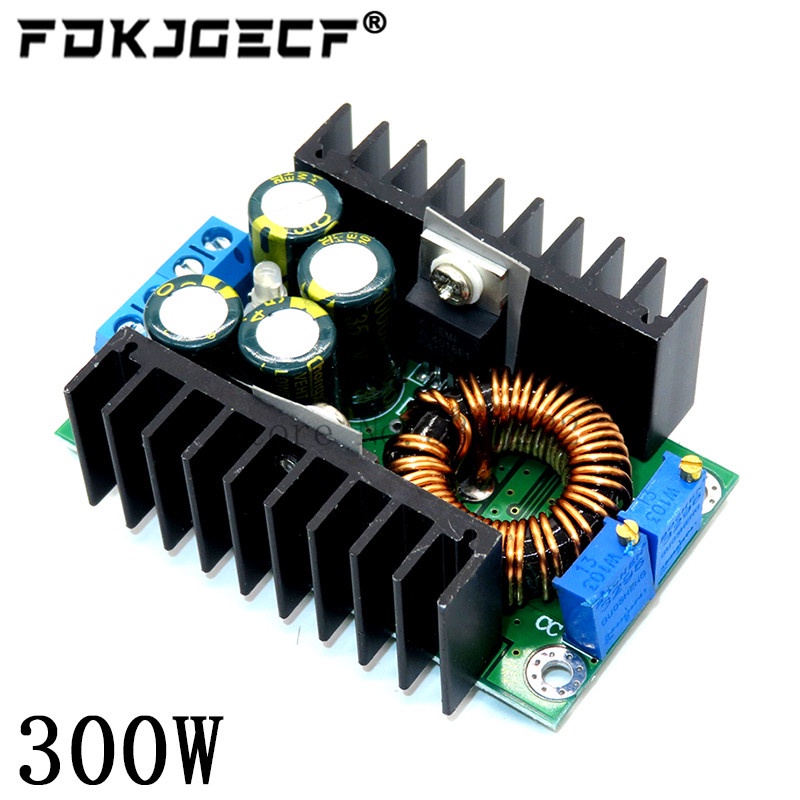 DC DC 150W Boost Converter / 9A 300W Step Down Buck Converter Power module DC 0-100V 10A Digital ...