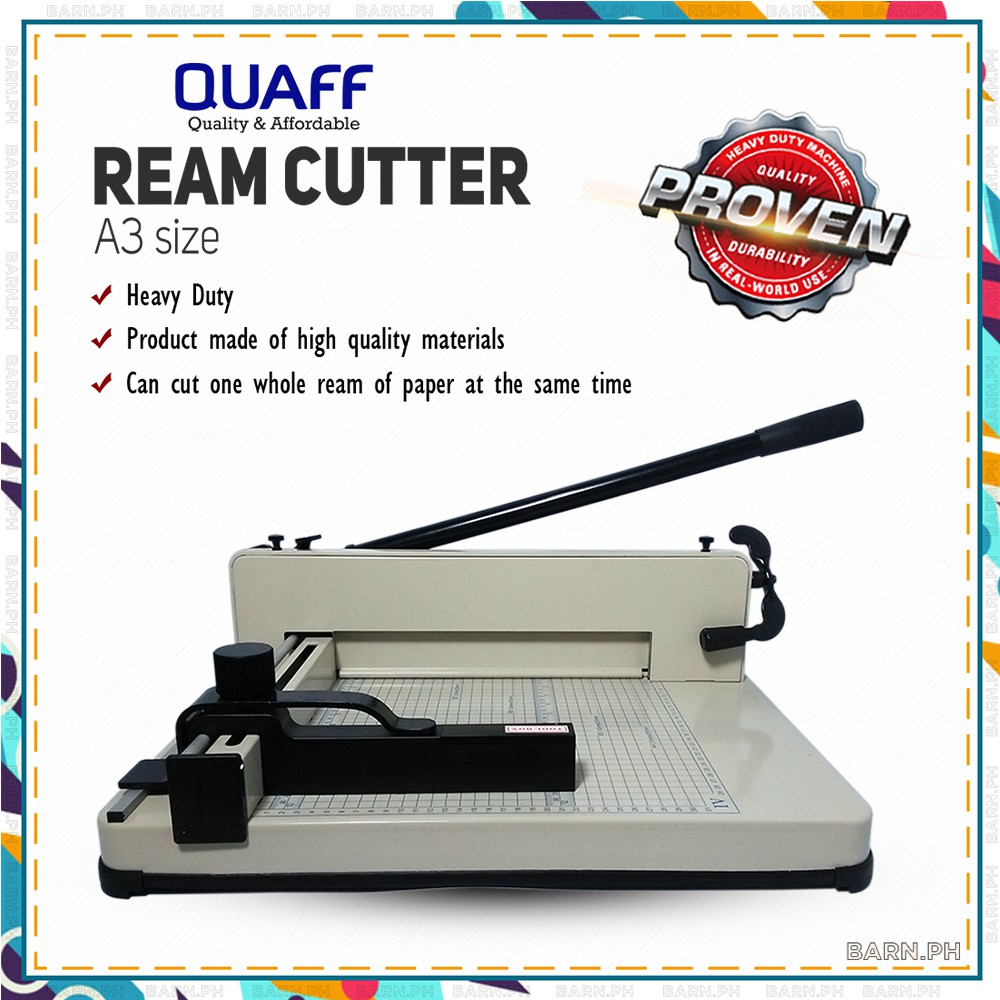 A3/A4 Size QUAFF Ream Cutter Heavy Duty | Shopee Philippines