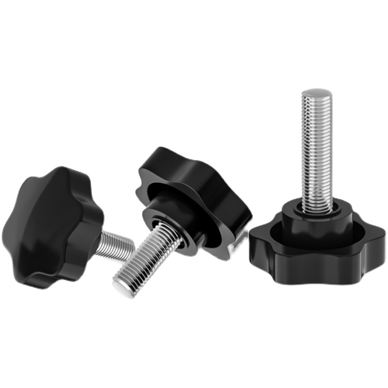 304 Stainless Steel Plum Handle Screw Star Handle Bakelite Hand Screw ...