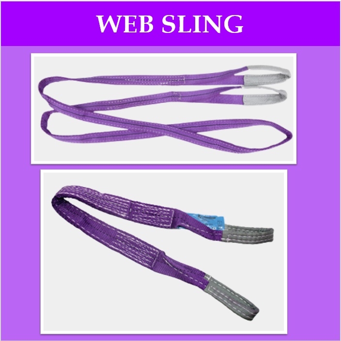 Mago 1 Ton 1-6 Meters Heavy Duty Lifting Web Sling Belt W/Double ...