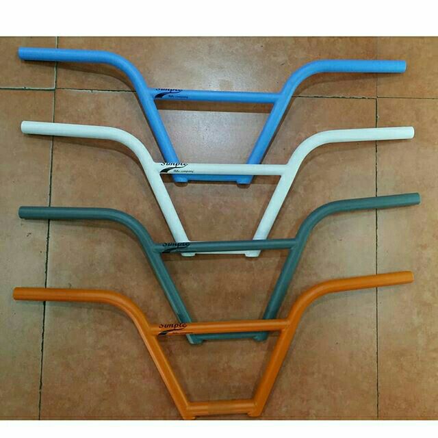 Simple Bike Company Jetset 4 Piece Crmo Chromoly Bmx Handle Bar ...