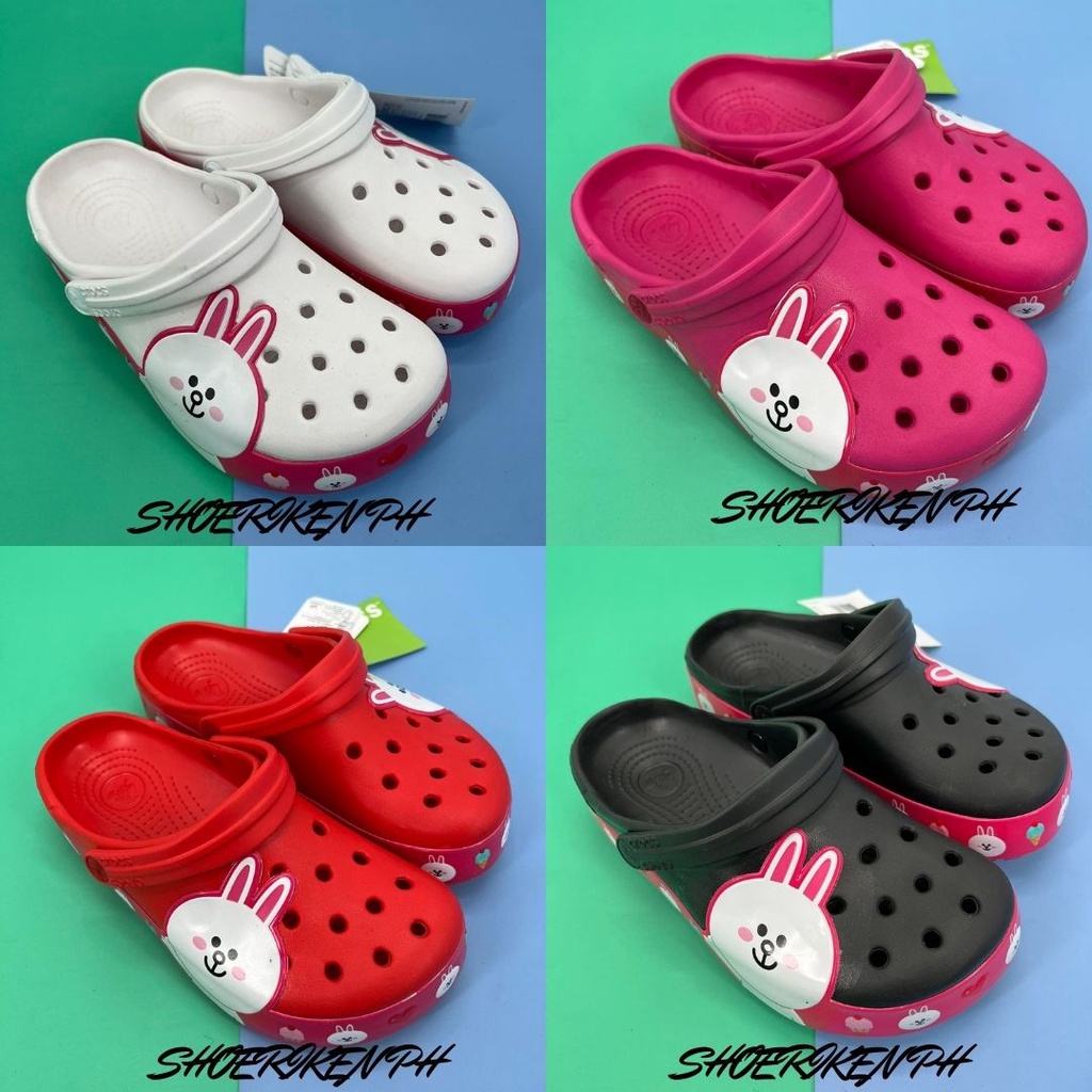 CROCS X BTS LINE BUNNY CLOGS FOR WOMEN | Shopee Philippines