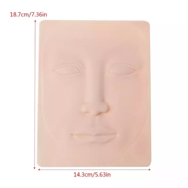 3D Face Practice Skin Fake Skin Pad | Shopee Philippines