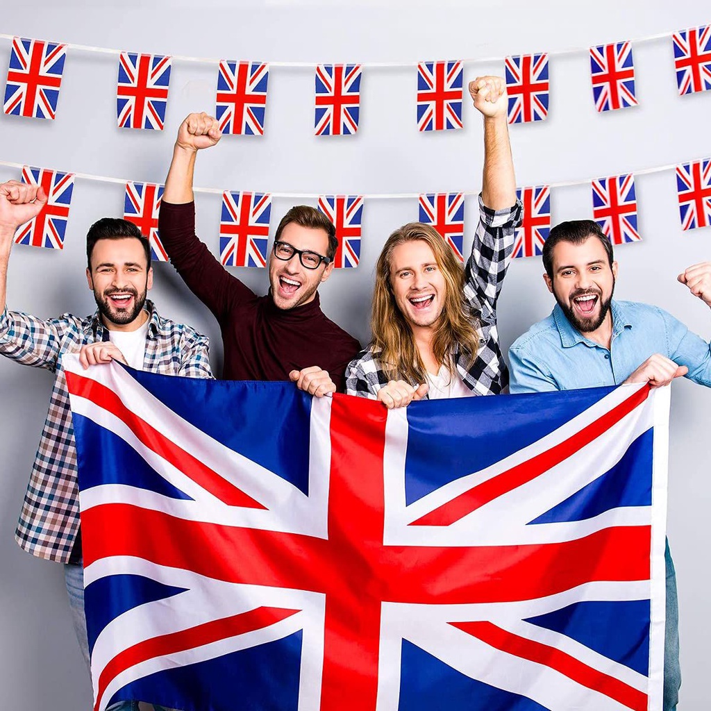 Union Jack Bunting Jack British Flags Uk Pennant United Kingdom String ...