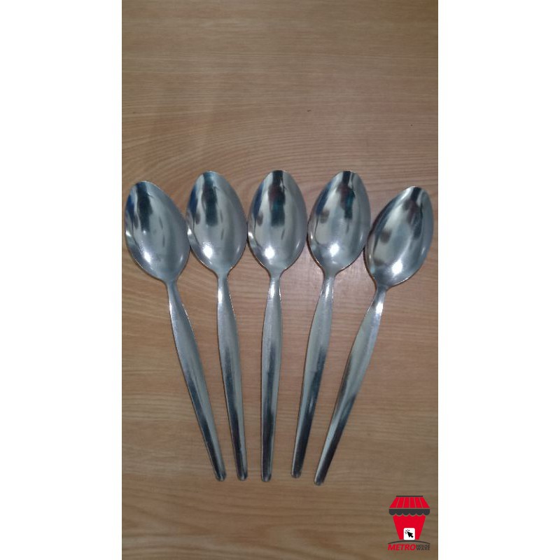 12pcs | STAINLESS | Mitsui Spoon Set | MAKAPAL | Shopee Philippines